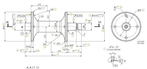 Technical Drawing Description