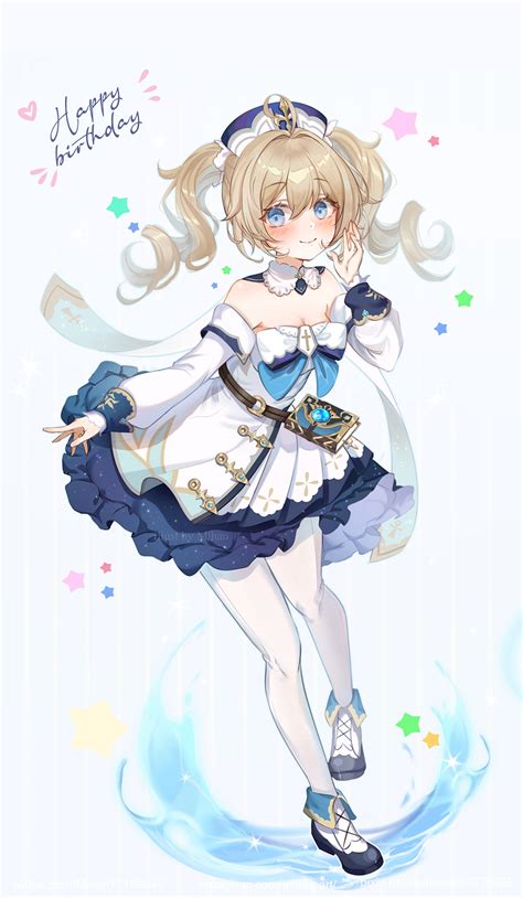 Barbara Genshin Impact Image Zerochan Anime Image Board