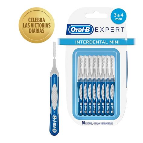 Cepillos Interdentales Oral B Expert Interdental Mini 10 Pzas Walmart