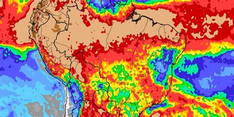 Previs O Do Tempo Tend Ncia De Chuva Para Dez Dias No Brasil