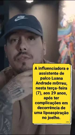 A Influenciadora Luana Andrade Morreu A Luta Contra A Obsess O De