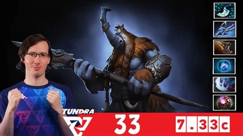 DOTA 2 TUNDRA 33 The MAGNUS OFFLANE 7 33c YouTube