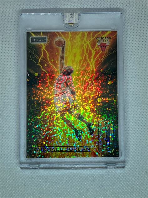 2021 Michael Jordan Scoring Kings Lava Sparkle Etsy