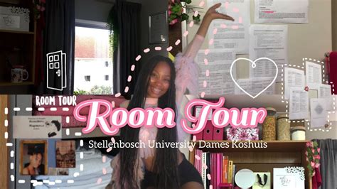 Room Tour Stellenbosch University Residence Dames Koshuis Metanoia
