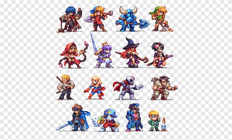 Pixel Art Sprite Game Infographie 2d Sprite Chibi Personnage Fictif Png Pngegg