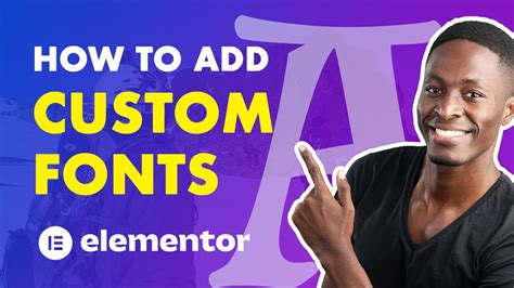 how to add custom fonts in elementor and generating font pairs youtube