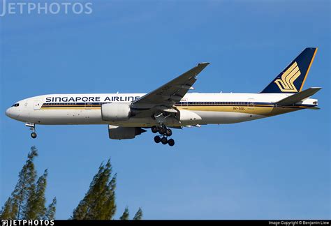 9V SQL Boeing 777 212 ER Singapore Airlines Benjamin Liew