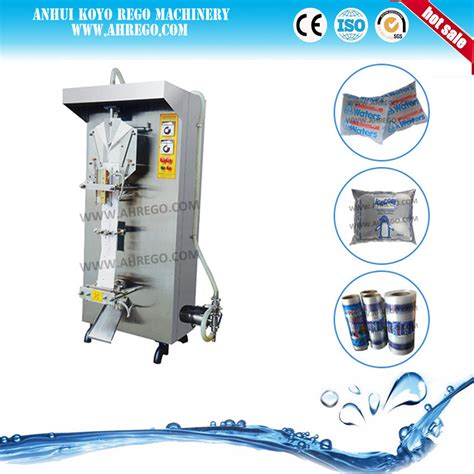 500ml Sachet Water Packing Machine Water Bag And Liquid Packing Machine