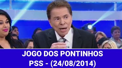 Jogo Dos Pontinhos Programa Silvio Santos Youtube