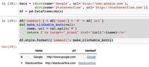 How To Display A Clickable Link Pandas Dataframe Using Streamlit Streamlit