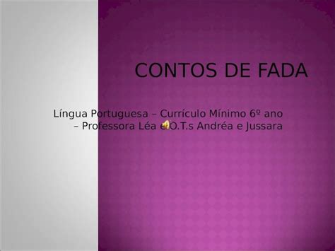 PPT Contos de fada Português DOKUMEN TIPS