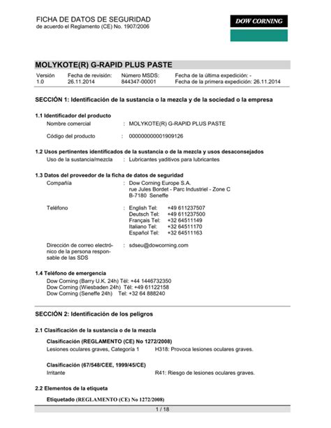 Molykote R G Rapid Plus Paste