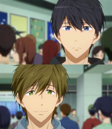 Makoharu Makoto Tachibana X Haruka Nanase Free Iwatobi Swim Club