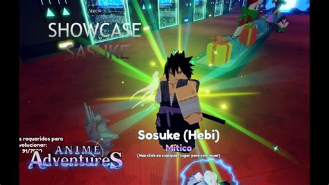 Showcase Sasuke Anime Adventures YouTube