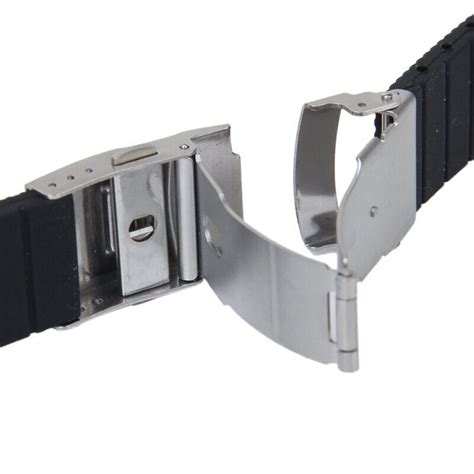 3X Bande Bracelet Chaine De Montre En Caoutchouc De Silicone
