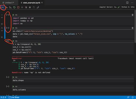 Jupyter Notebook Cells Running Out Of Order Issue 2316 Microsoft