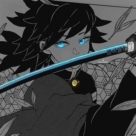 Tomioka Icon Anime Character Design Anime Shadow Anime Monochrome