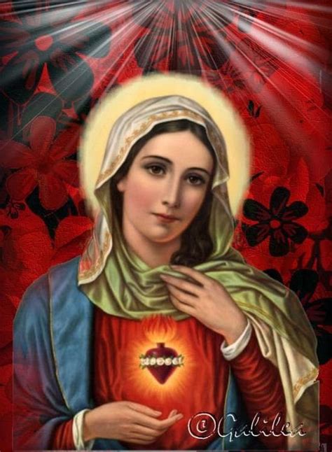 Virgen María Ruega por Nosotros ORACIÓN AL INMACULADO CORAZÓN DE