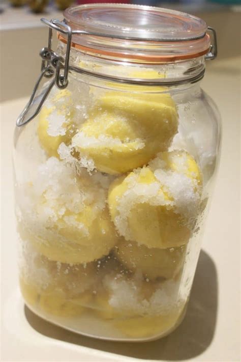 Citrons Confits Au Sel La Cuisine De Bernard
