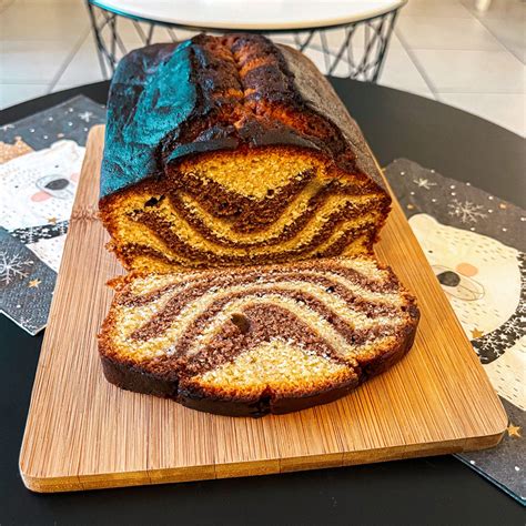 Cake marbré ultra moelleux CuisineMoi