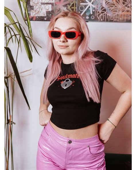 Crop Top Soulmate Black