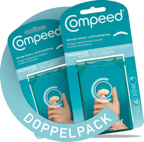 Compeed Fingerrissepflaster Doppelpack Fingerpflaster Mit