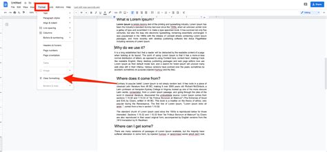 Quickly Delete That Page In Google Docs Minutes