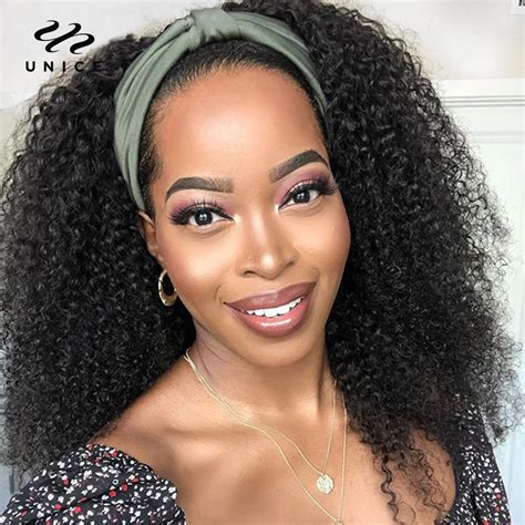 Unice Moda Afro Kinky K V Rc K Yar M Peruk Siyah Kad Nlar I In