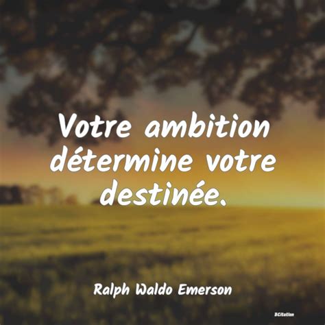 Citations Ambition BCitation