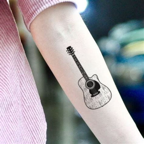 Los Mejores Tatuajes De Guitarras En Un Solo Lugar
