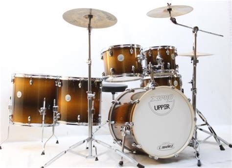 Bateria Upper X Pro By C Ibanez 22 10 12 14 16 14cx Banco E Kit De