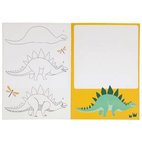 Libro Para Colorear Dinosaurios A Hema M Xico