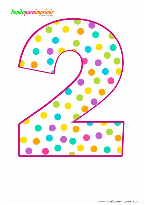 Numero Para Imprimirpdf Para Colorear