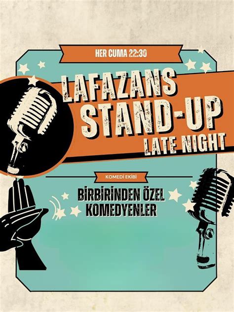 Lafazans Late Night Stand Up Gecesi Tiyatro Biletleri Biletinial