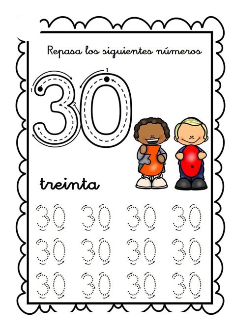 Cuadernillo Para Repasar Los Números Del 1 Al 30 DESCARGA GRATIS