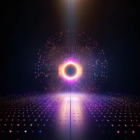 Premium AI Image Abstract Neural Network Background