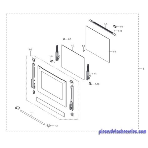 Ensemble Porte Four Pour Four Samsung Four Electronique Encastrable