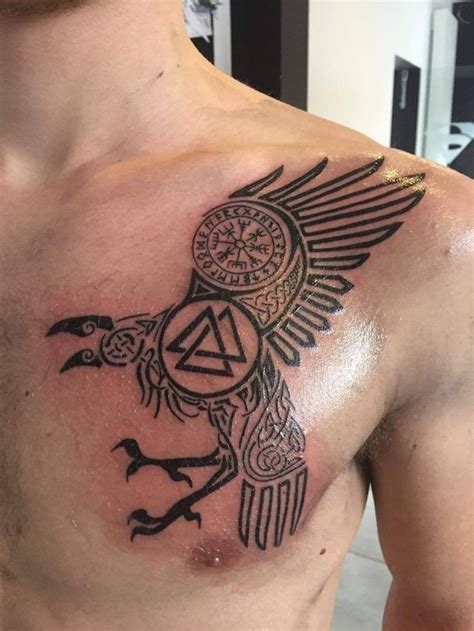 Odin Tattoo Viking Pagan Scandinavian Tattoo Tattoos Rune Tattoo