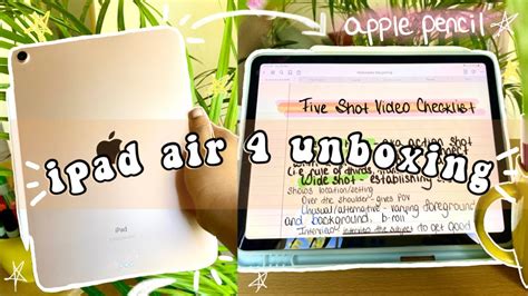 IPAD AIR 4 UNBOXING 2021 Accessories Rose Gold ASMR IPhone Wired