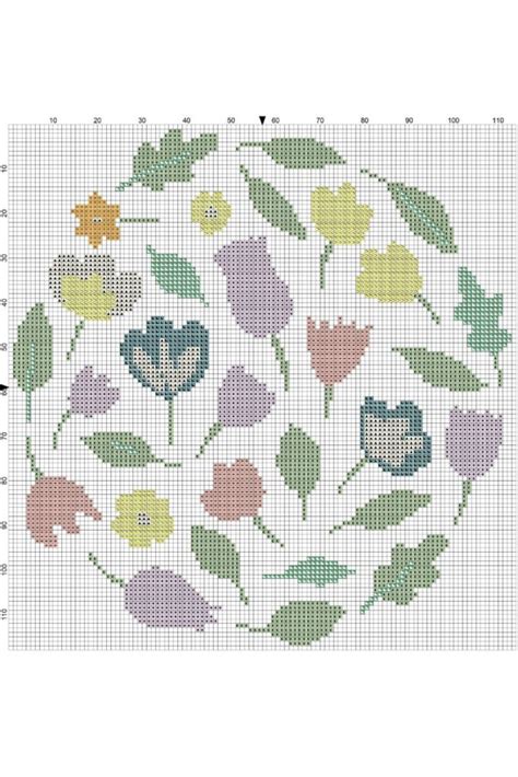 Spring Flowers Cross Stitch Free Craft With Cartwright