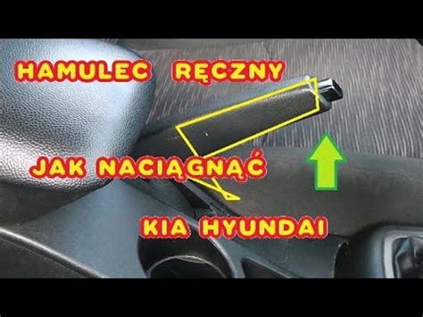 EXPERT NACIĄGANIE HAMULCA RĘCZNEGO KIA HYUNDAI YouTube