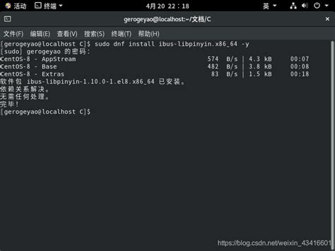 centos8 安装中文输入法详细教程 搜狗输入法 centos8 csdn博客