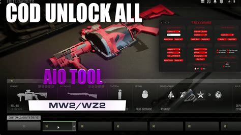 Cod Unlock All Tool Mw Wz Mw Aio Youtube