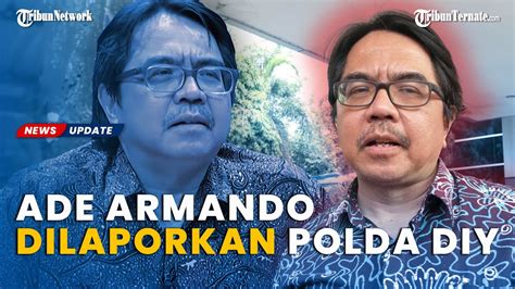 Ade Armando Dilaporkan Ke Polisi Aliasi Masyarakat Yogya Ingi Beri