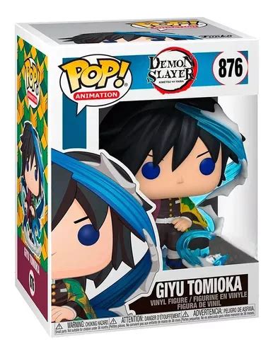 Funko Pop Giyu Tomioka 876 Demon Slayer Edicion Especial Color Giyu