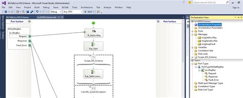complete biztalk project to host schema as web service