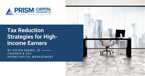 Tax Reduction Strategies For High Income Earners