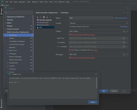 Clion中找不到wsl的cmake 知乎