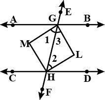 Example Example Two Parallel Lines L And M Are Intersected