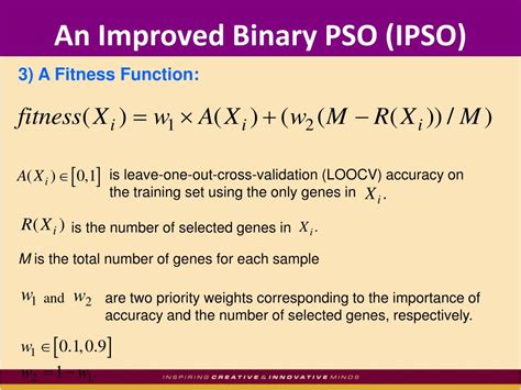 ppt binary particle swarm optimization pso powerpoint presentation id 3784162